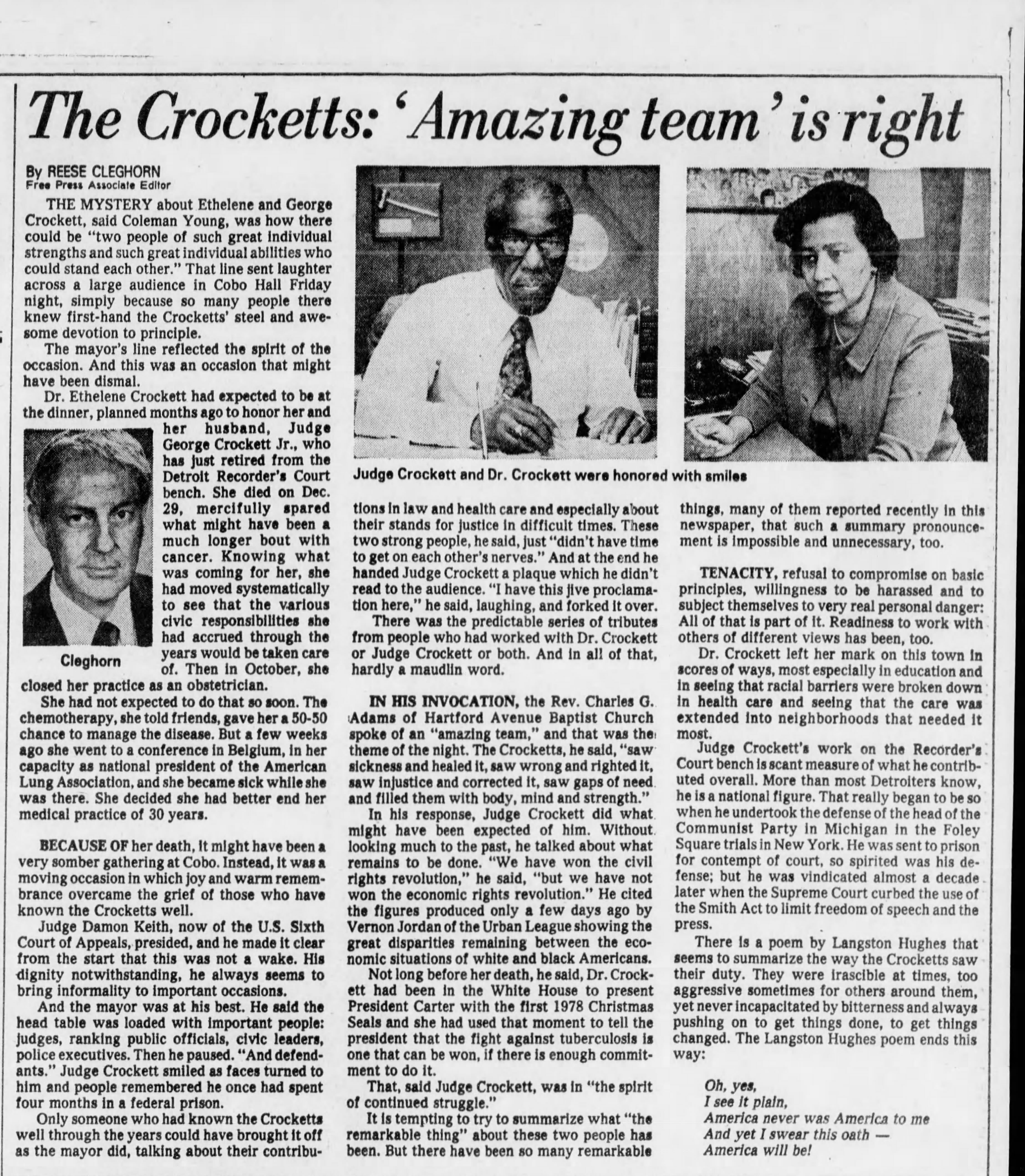 VFA PIONEER HISTORIES PROJECT: DR. ETHELENE CROCKETT – Veteran ...