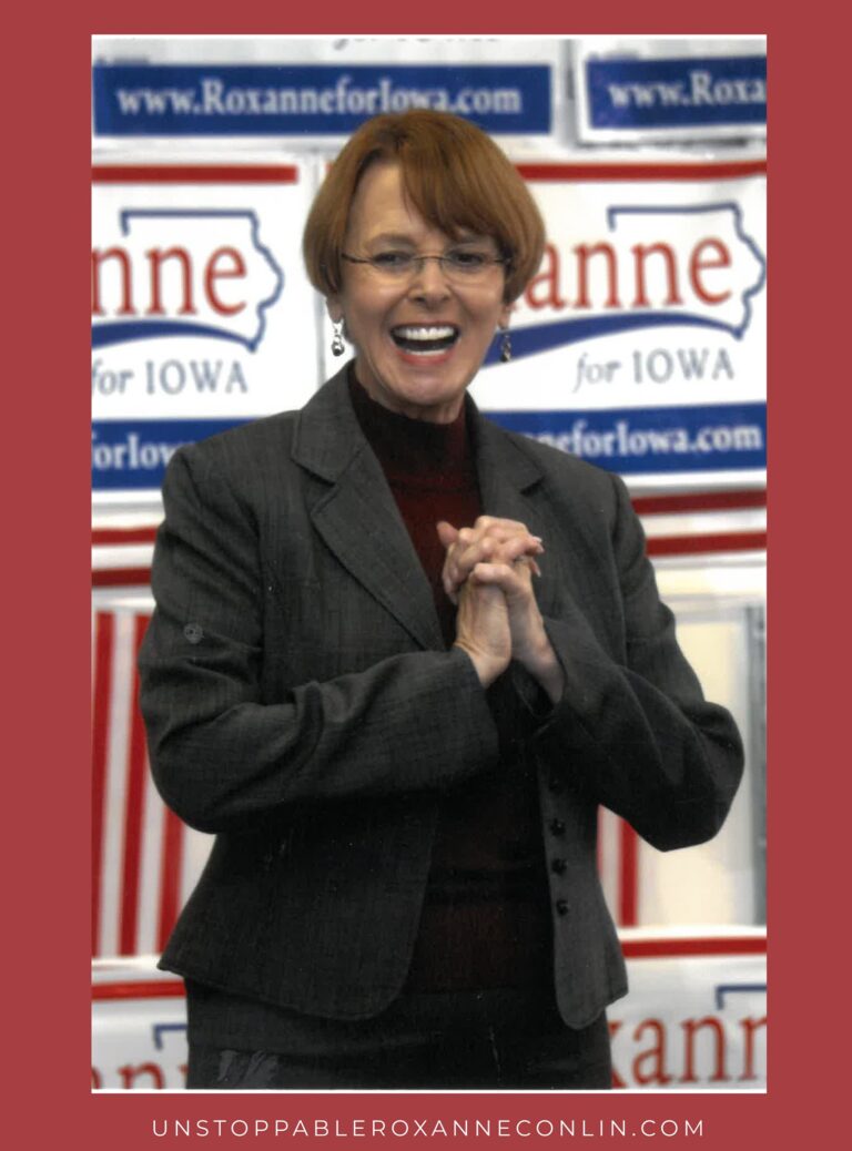#4 Roxanne during her 2010 Senate run. – Veteran Feminists of America